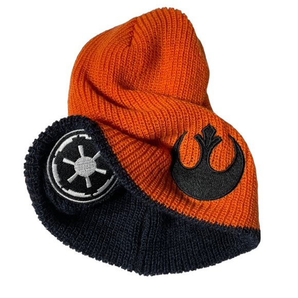 Accessories | Star Wars Reversible Beanie Hat New Galactic Empire First ...